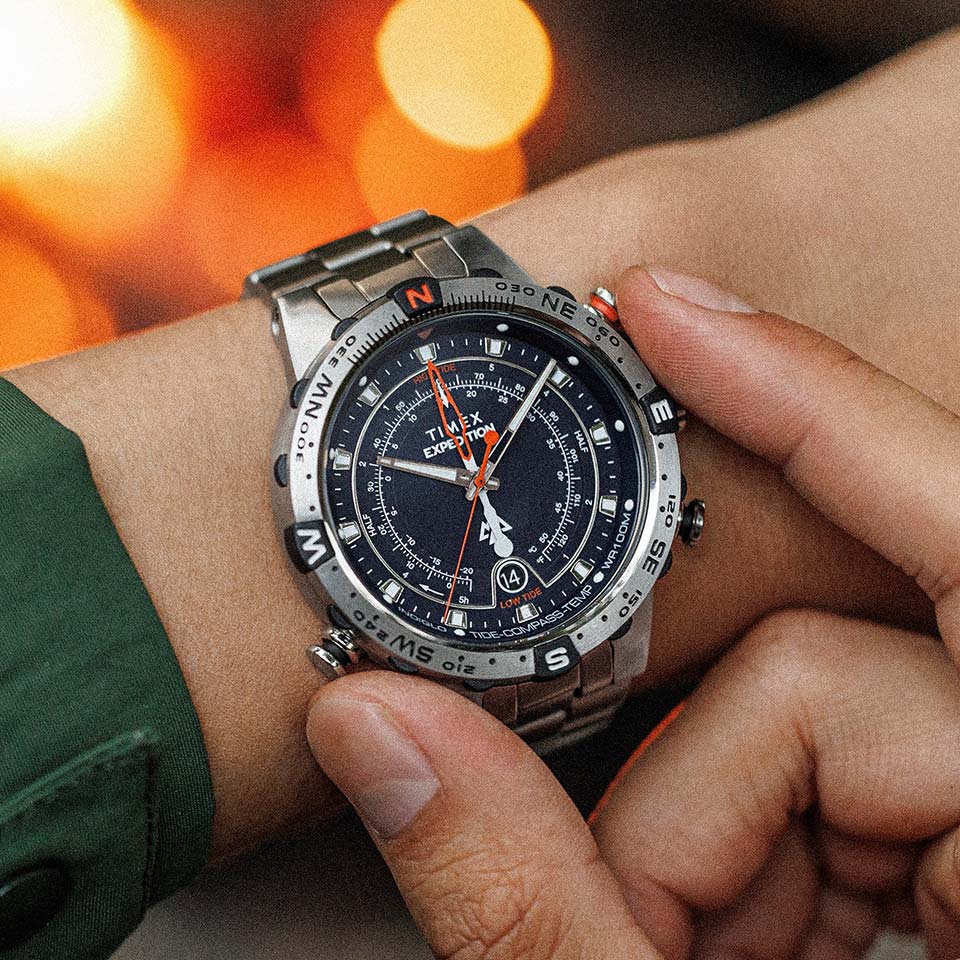 Новинка от бренда Timex: наручные часы Expedition Tide-Temp-Compass