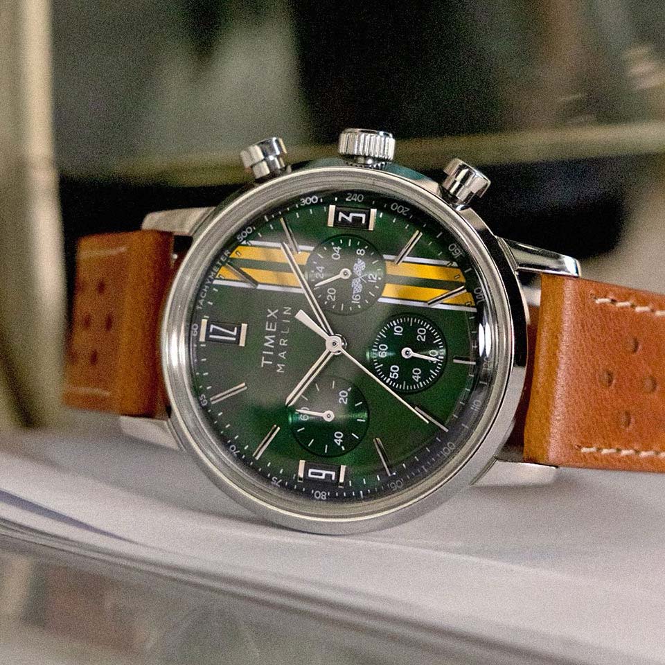 Новинка от бренда Timex: часы Marlin® Chronograph Tachymeter