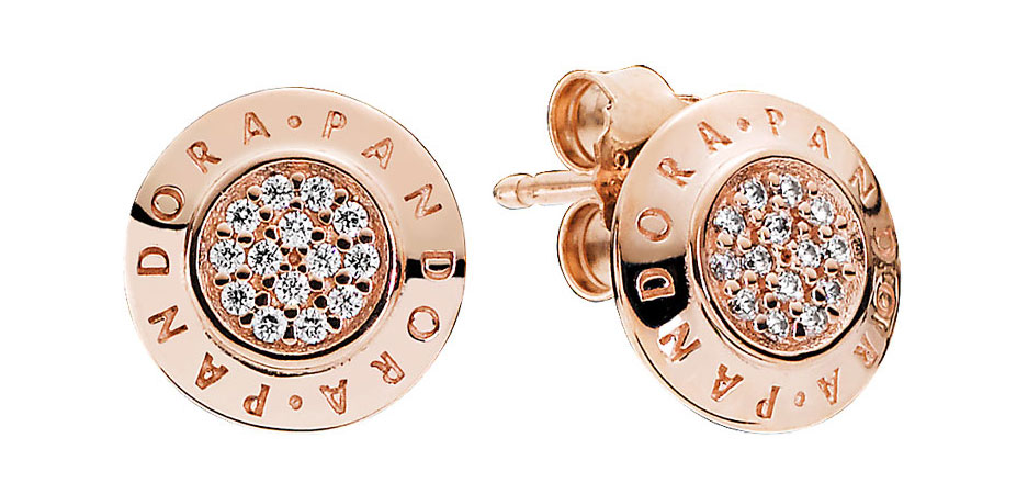 Серьги пусеты-гвоздики PANDORA 280559CZ с кубическим цирконием — купить ...