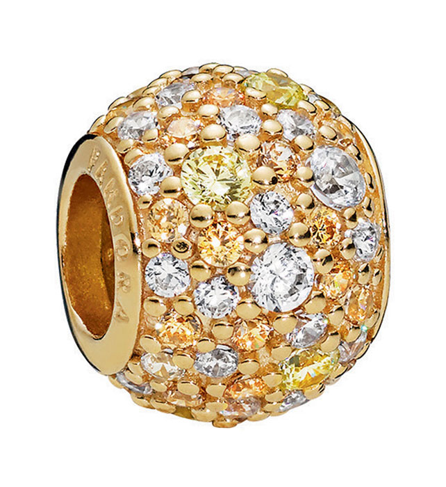 Серебряный шарм PANDORA 768646C01 с кубическим цирконием — купить в ...