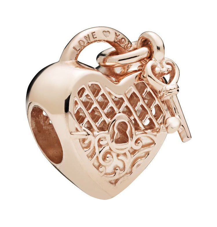 Шарм ''Замочек любви'' PANDORA 787655 — купить в AllTime.ru — фото