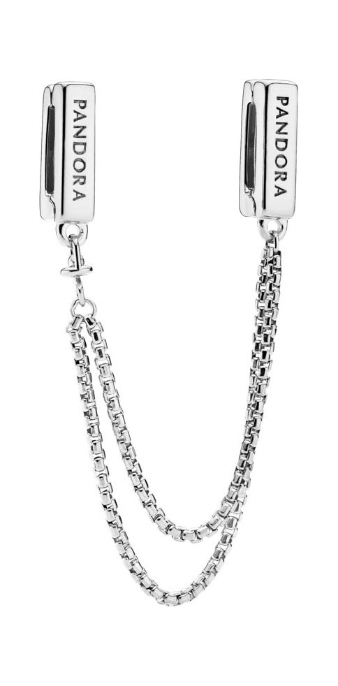 Серебряный шарм с цепочкой PANDORA 797601 — купить в AllTime.ru — фото