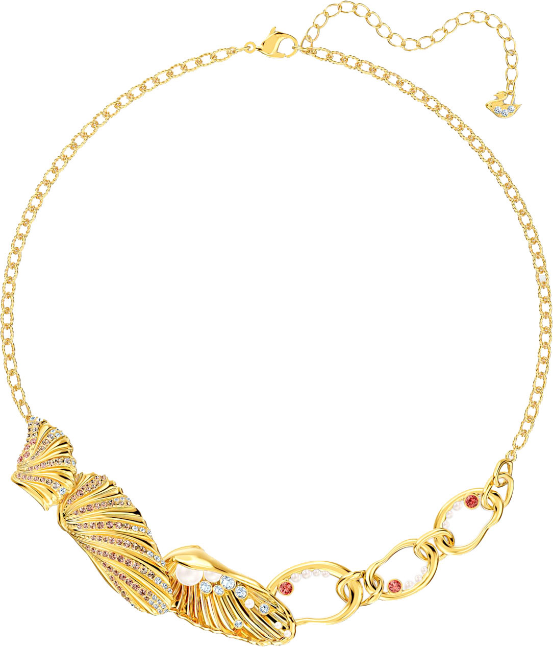 Колье Swarovski Shell 5520667 с жемчугом — купить в AllTime.ru — фото